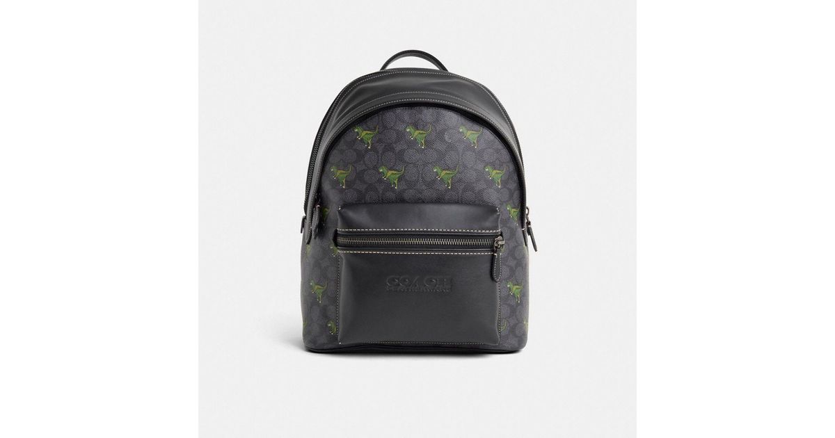 COACH Restored Charter Backpack In Signature Canvas With Rexy Print in ...