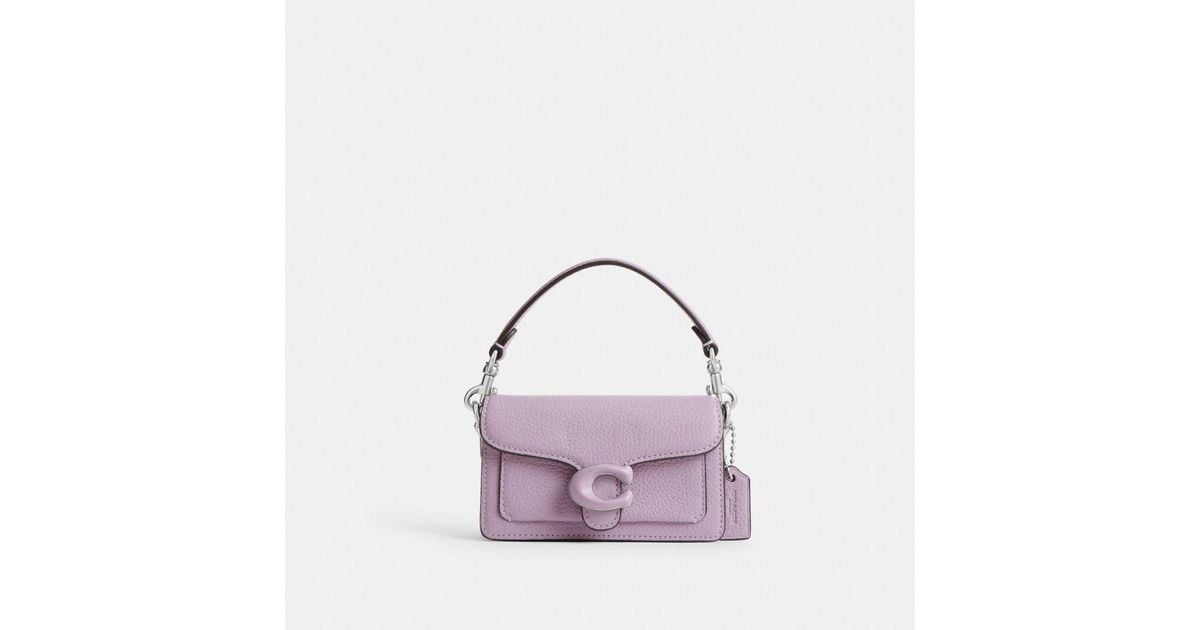 COACH Tabby Bag 12 in Purple | Lyst