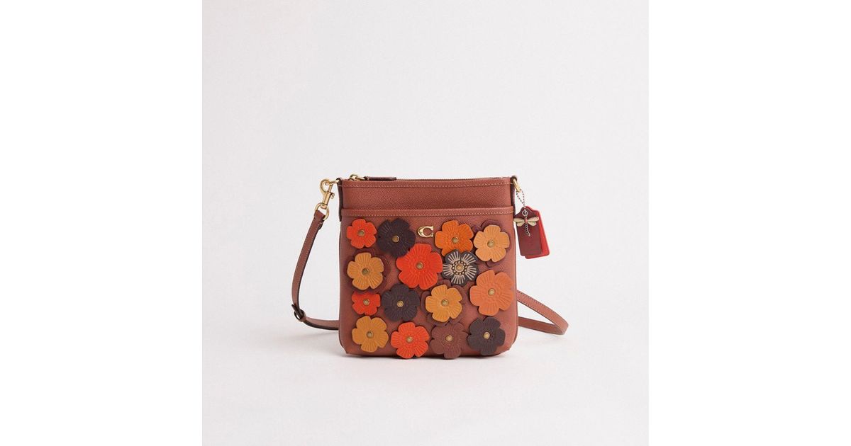 COACH Upcrafted Kitt Messenger Crossbody Bag in Red | Lyst
