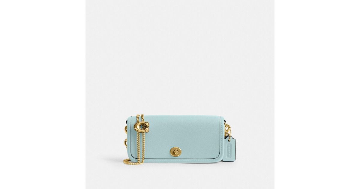 COACH Dinky Bag 14 in Blue | Lyst