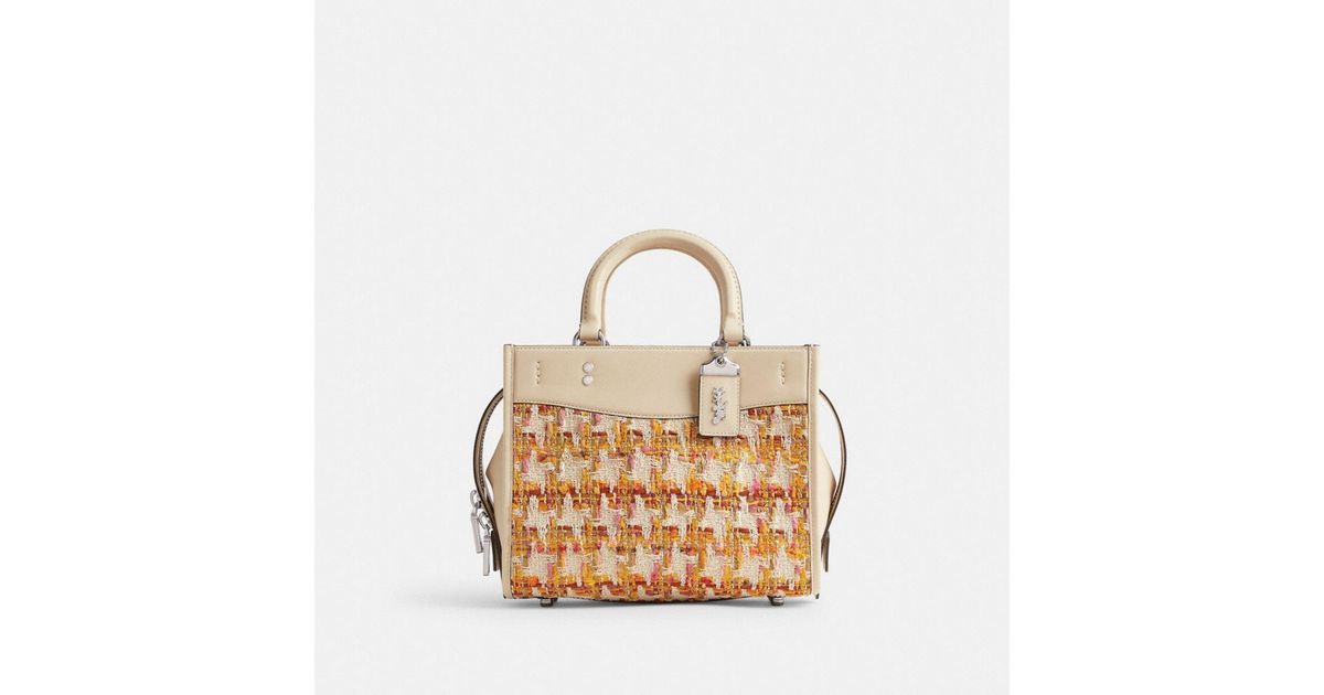 COACH Rogue Bag 25 In Tweed in Metallic | Lyst