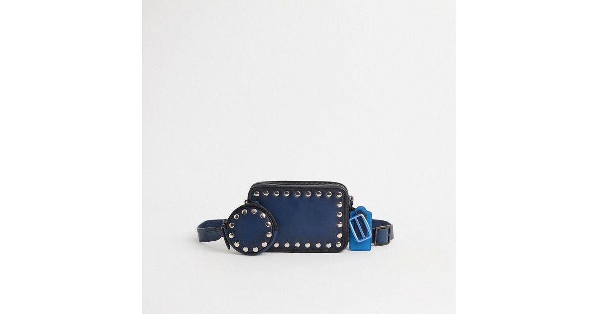 COACH Upcrafted Charter Crossbody With Hybrid Pouch in Blue for Men | Lyst