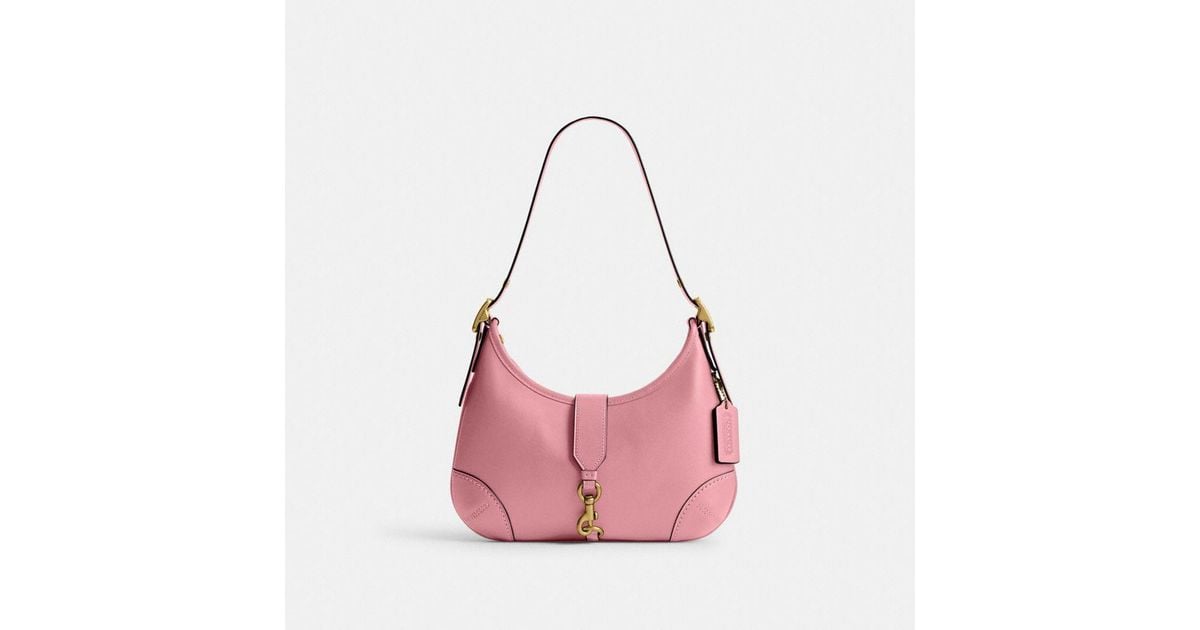 COACH Hamptons Hobo Bag in Pink | Lyst COACH Hamptons Hobo Bag in Pink | Lyst