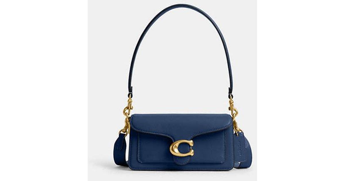 COACH Tabby Shoulder Bag 20 in Blue | Lyst UK