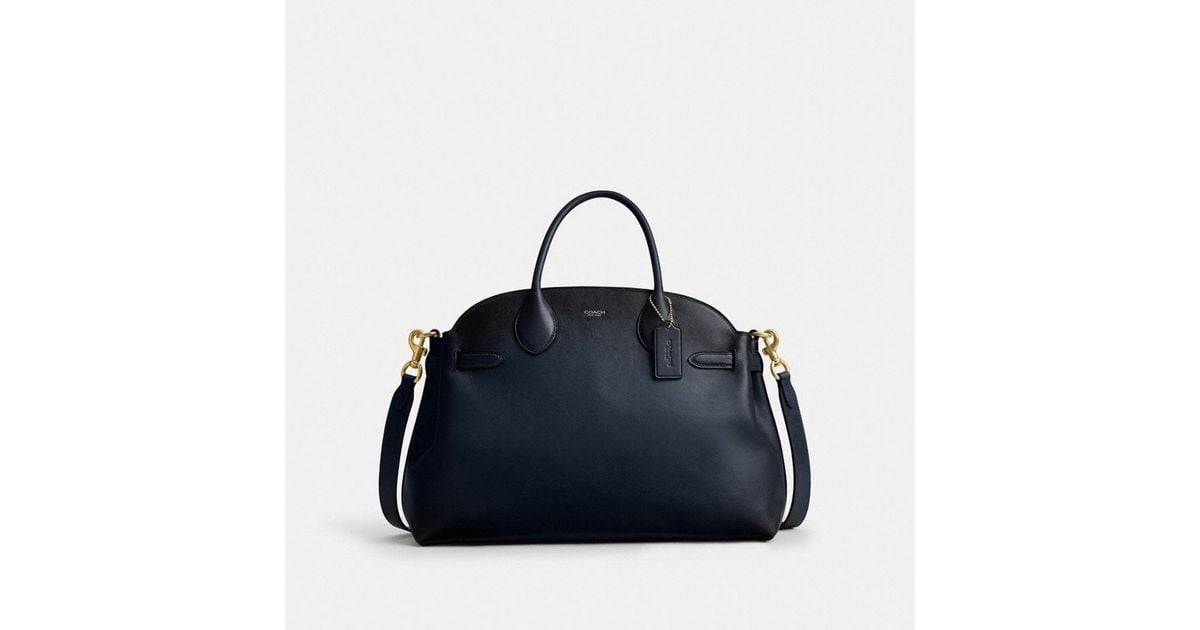 COACH Soft Empire Carryall Bag 40 in Blue | Lyst