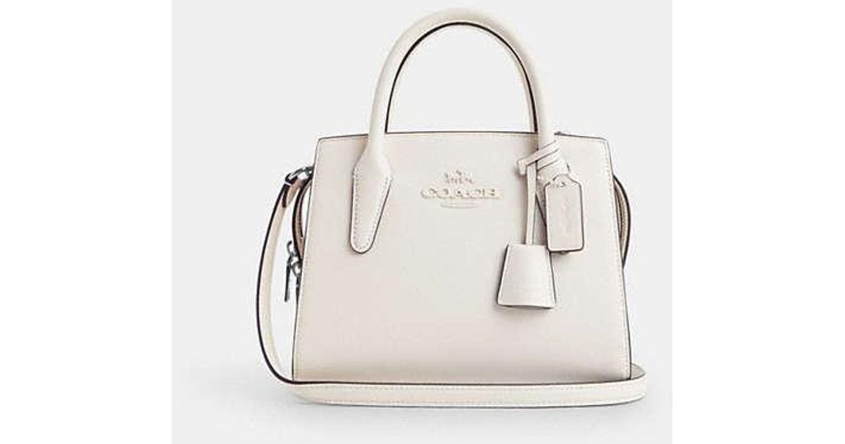 COACH Andrea Carryall Bag in Black | Lyst