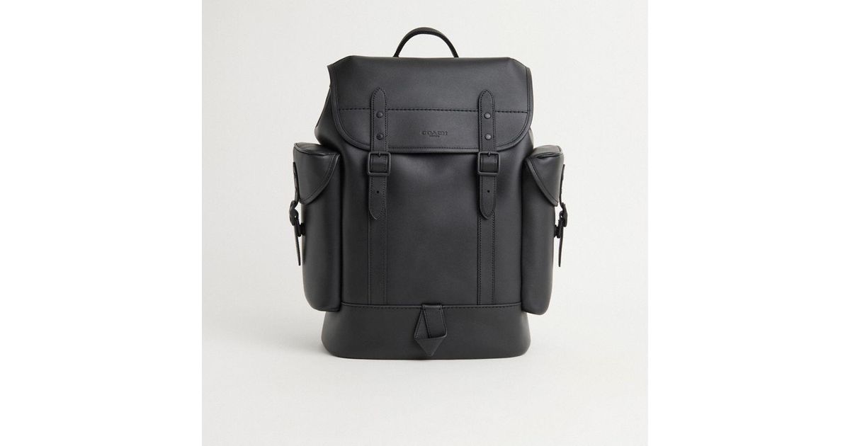 COACH Restored Hitch Backpack in Black for Men | Lyst