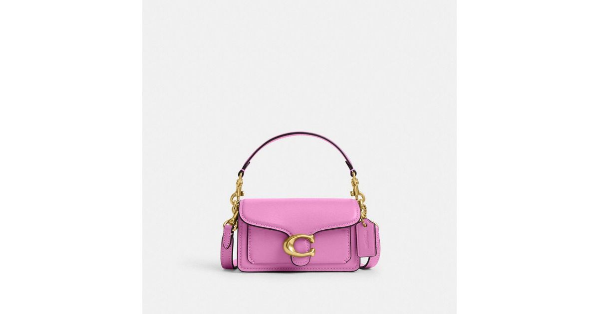 COACH Tabby Bag 12 in Pink | Lyst