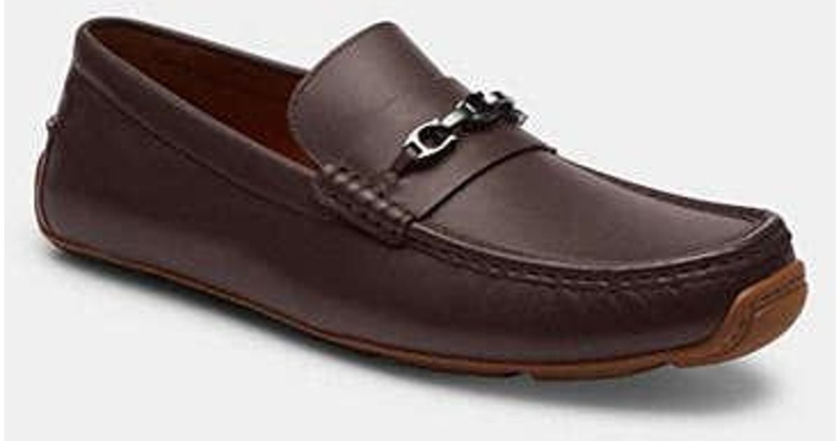 COACH Landon Driver in Black for Men | Lyst