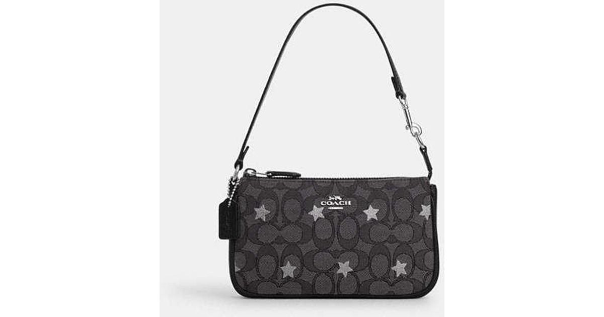 COACH Nolita 19 In Signature Jacquard With Star Embroidery in Black | Lyst