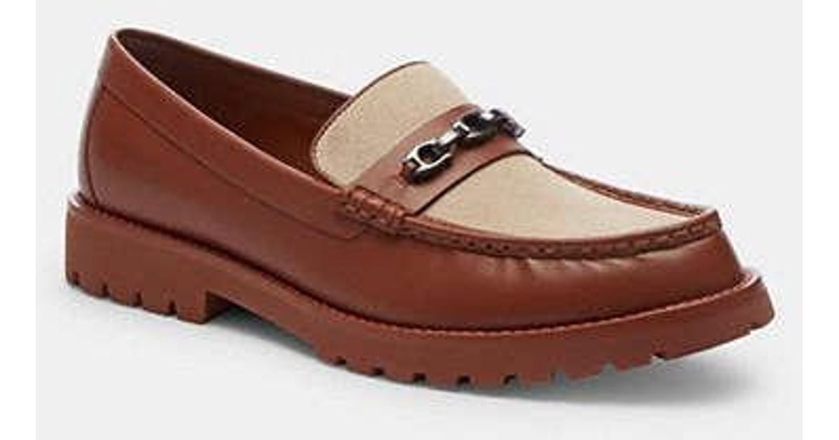 COACH Brooks Loafer in Brown for Men | Lyst