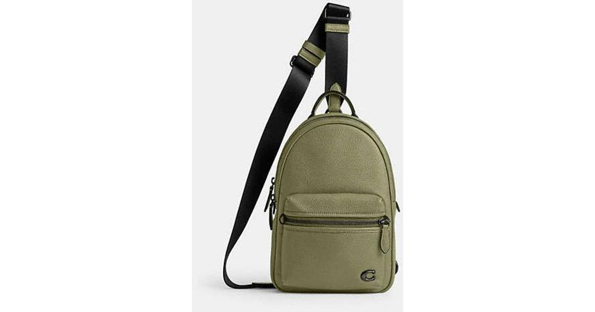 COACH Charter Pack in Green for Men | Lyst