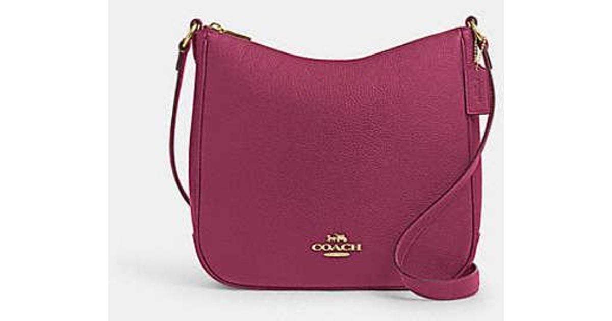 COACH Ellie File Bag in Red | Lyst
