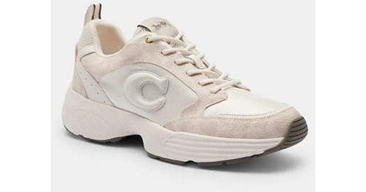 COACH Strider Sneaker In Signature Canvas in Black | Lyst