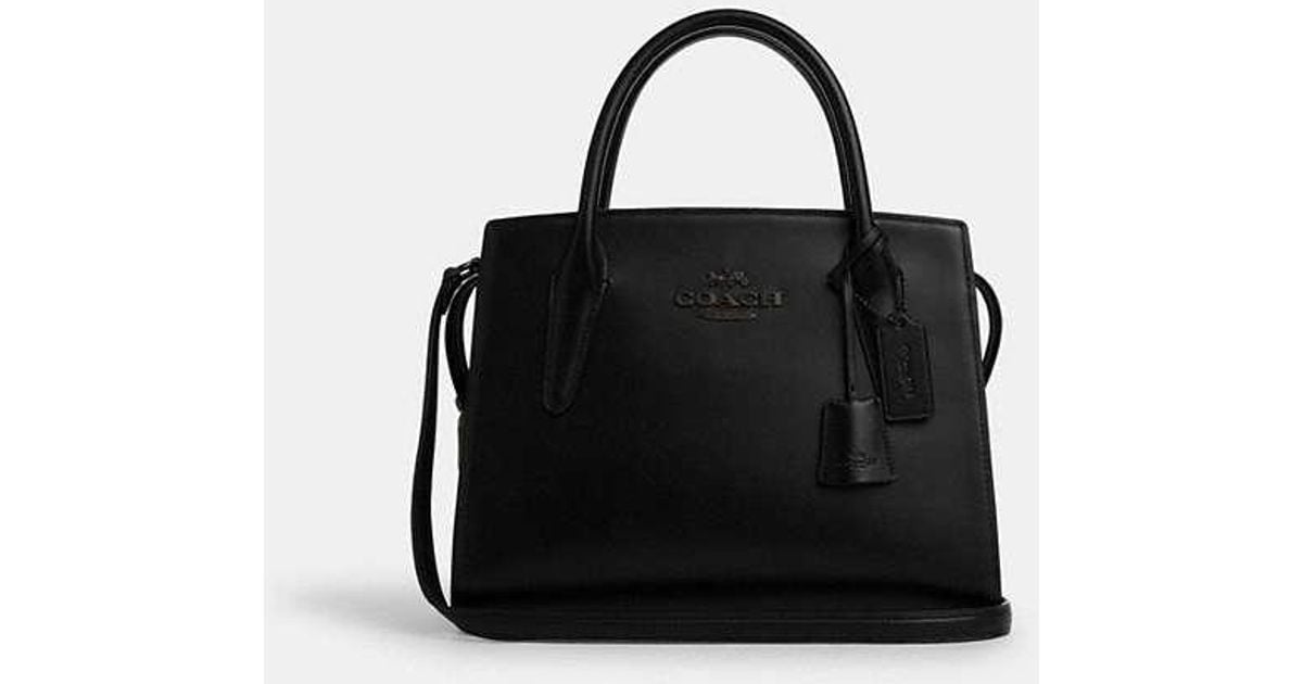 COACH Large Andrea Carryall Bag in Black | Lyst