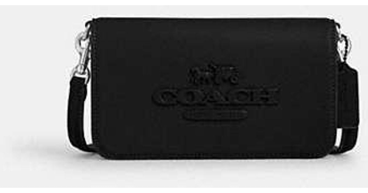 COACH Toni Crossbody in Black | Lyst