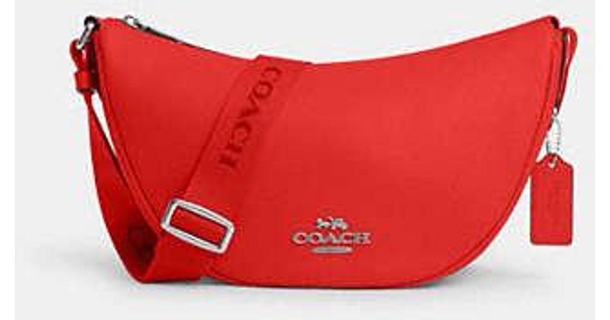 COACH Pace Shoulder Bag in Red | Lyst