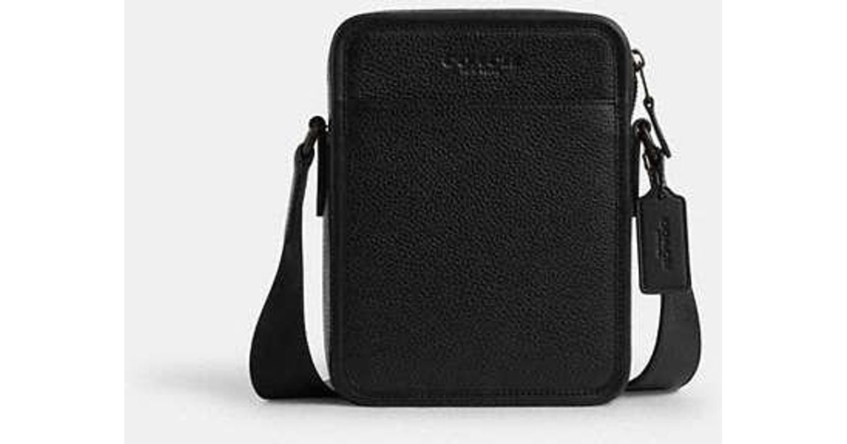 COACH Sullivan Crossbody Bag in Black for Men | Lyst