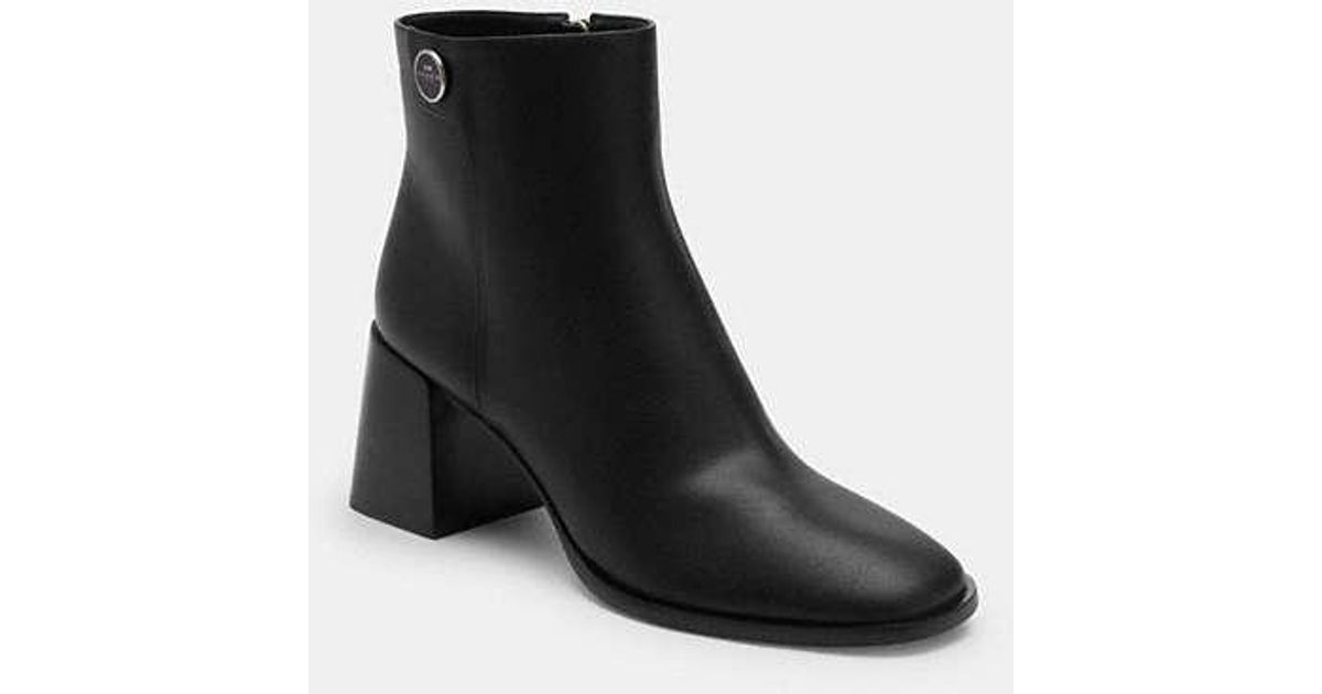 COACH Shana Bootie in Black | Lyst