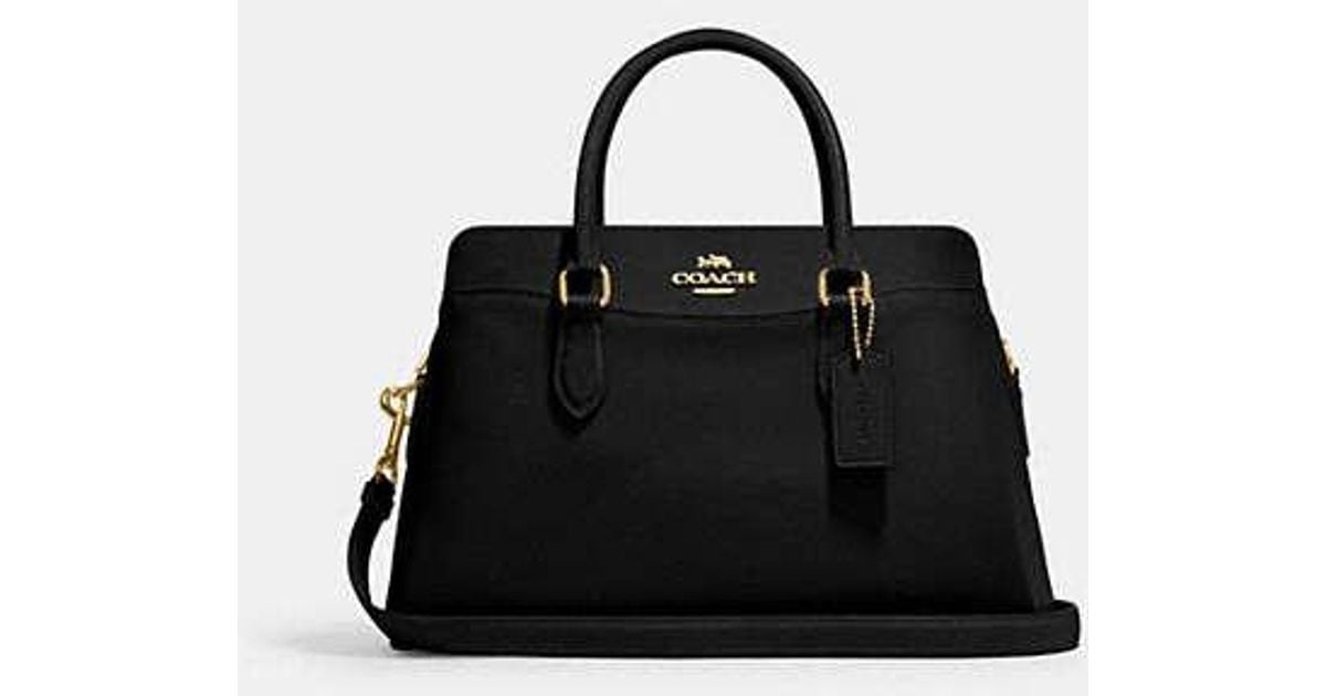 COACH Darcie Carryall Bag in Black | Lyst UK
