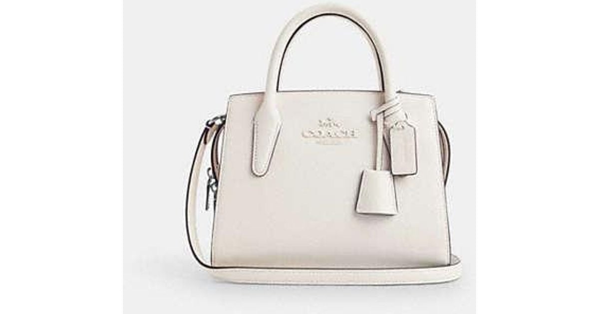 COACH Andrea Carryall Bag in Black | Lyst