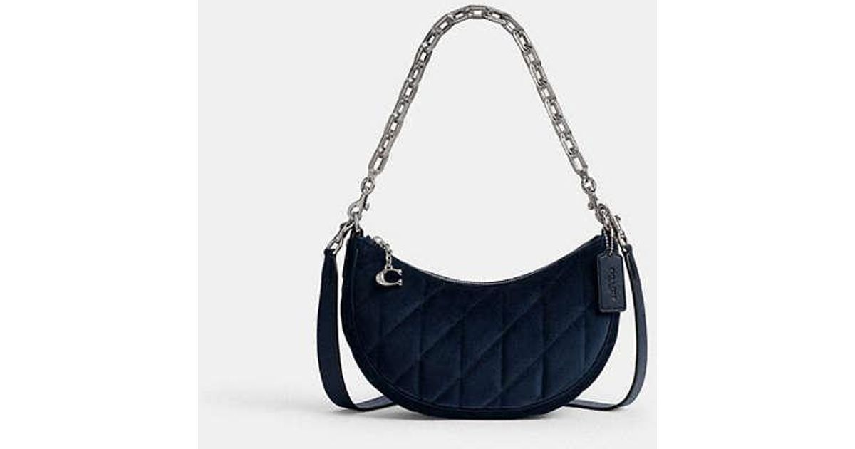 COACH Mira Shoulder Bag With Quilting in Black | Lyst