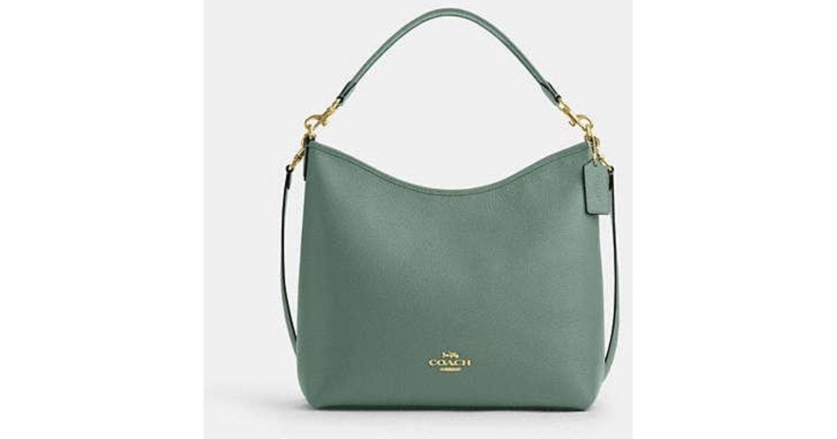 COACH Laurel Large Shoulder Bag in Green | Lyst