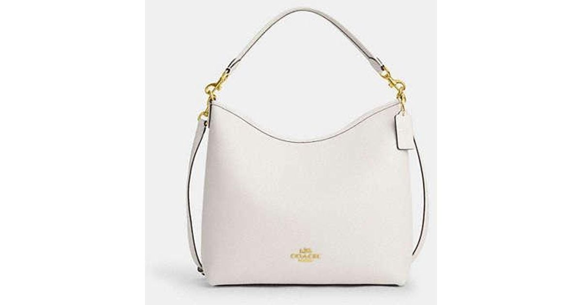 COACH Laurel Large Shoulder Bag in Black | Lyst