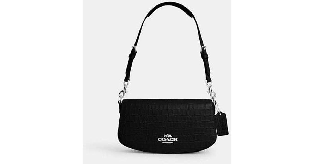 COACH Andrea Shoulder Bag in Black | Lyst
