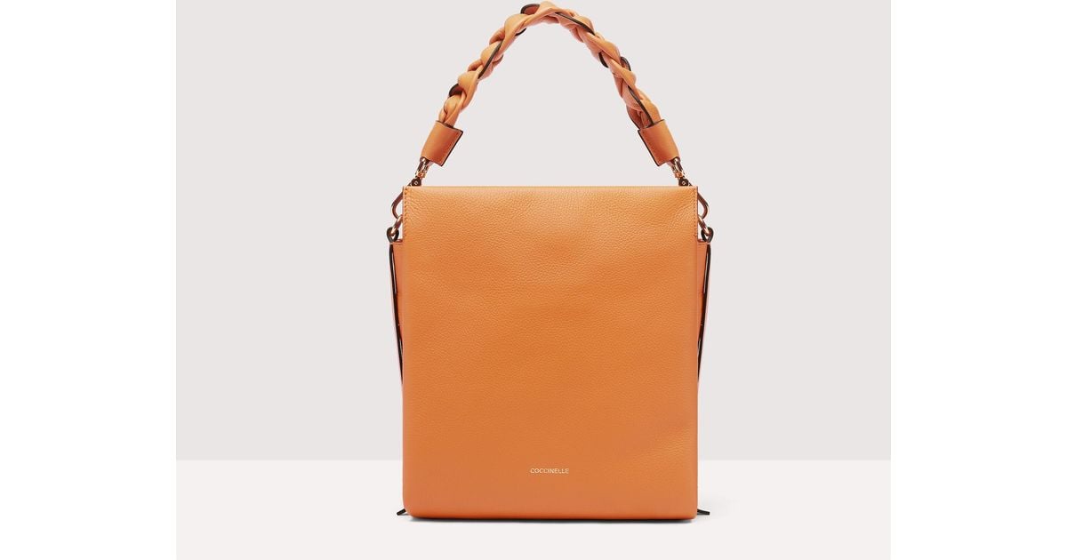 Coccinelle Boheme Medium Hobo Bags in Orange | Lyst