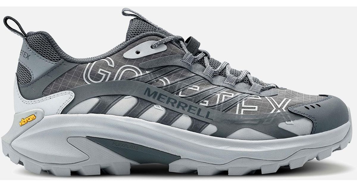 Merrell Moab Speed 2 Gore-Tex Trainers in Gray for Men | Lyst