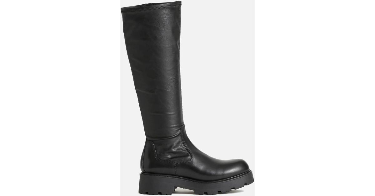 Vagabond Shoemakers Vagabond Cosmo 2.0 Leather Knee High Boots in Black ...