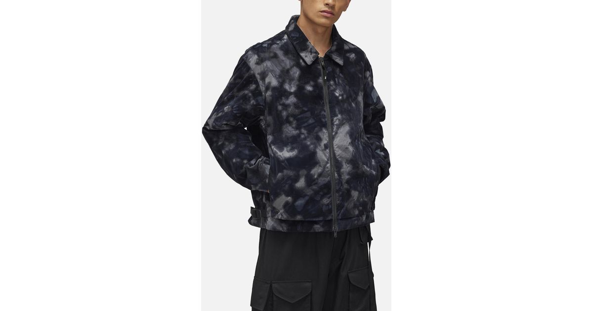 Y-3 Allover Print Shell Liner Jacket in Black for Men | Lyst
