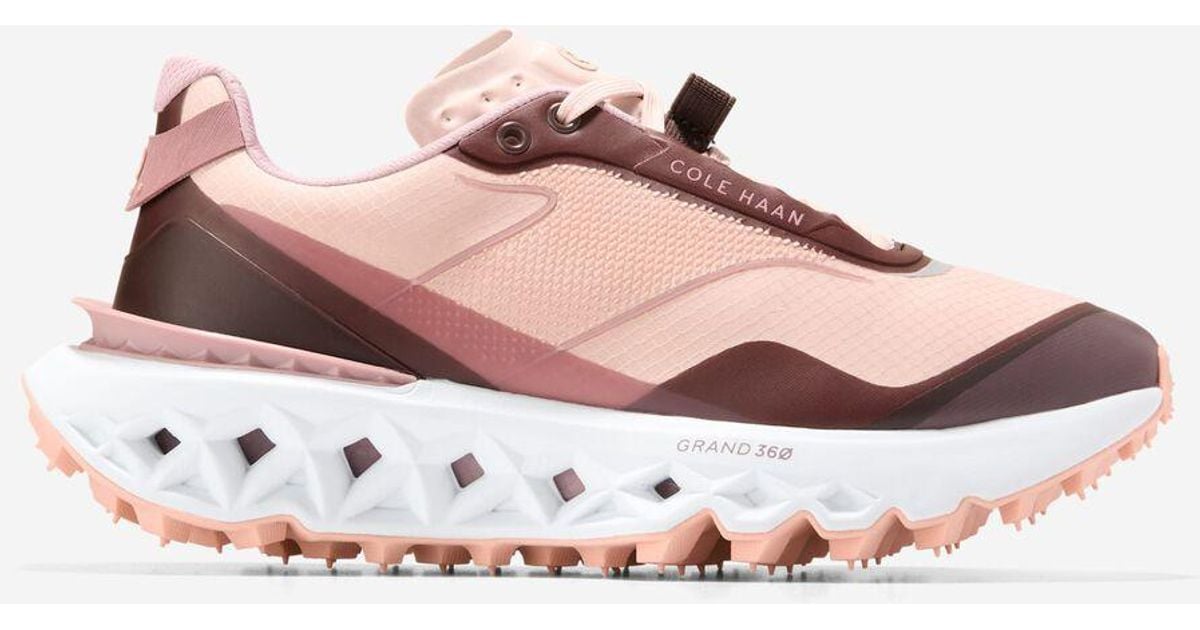 Cole Haan Women's 5.zerøgrand All-terrain Running Shoes in Pink | Lyst