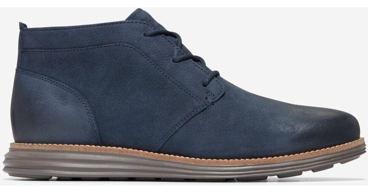 Cole Haan Men's Øriginalgrand Chukka Boots in Blue for Men | Lyst