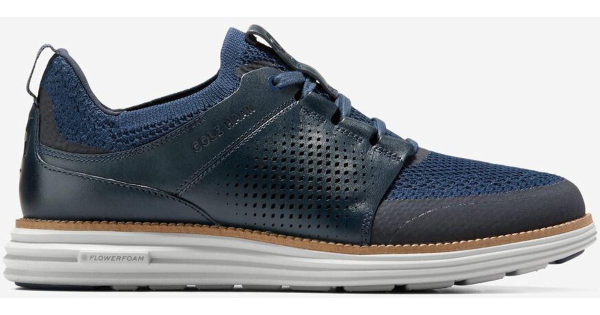 Cole Haan Men's Øriginalgrand Remastered Work Sneakers in Blue for Men ...