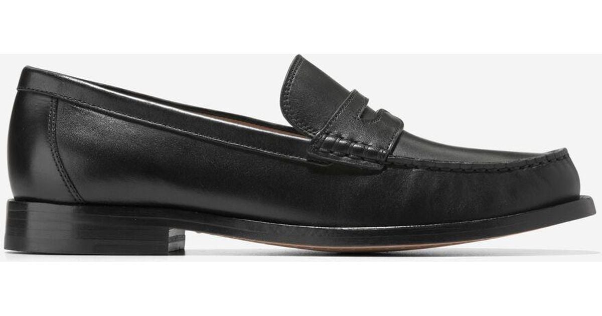 Cole Haan Women's Lana Lux Remastered Penny Loafers in Black | Lyst