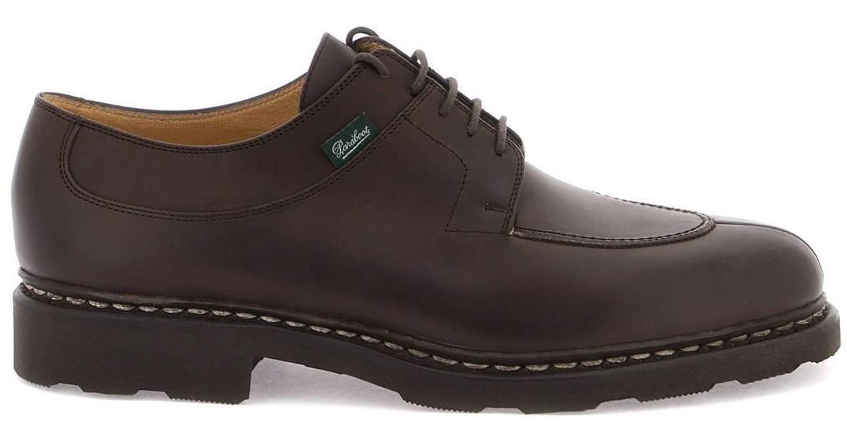 Paraboot Laced Up in Brown for Men | Lyst
