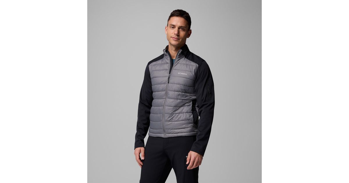 Columbia Columbia Tech Insulated Hiking Softshell Jacket in Grey for ...