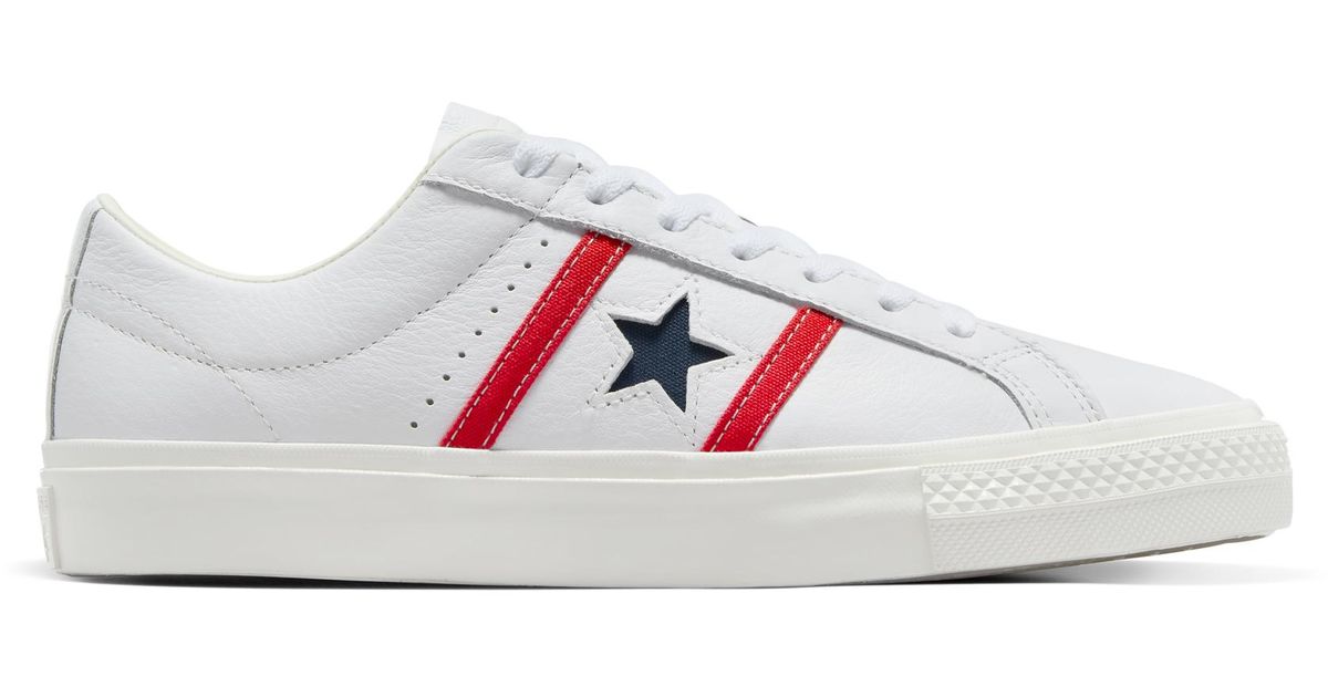 Converse Cons One Star Academy Pro Leather in White | Lyst
