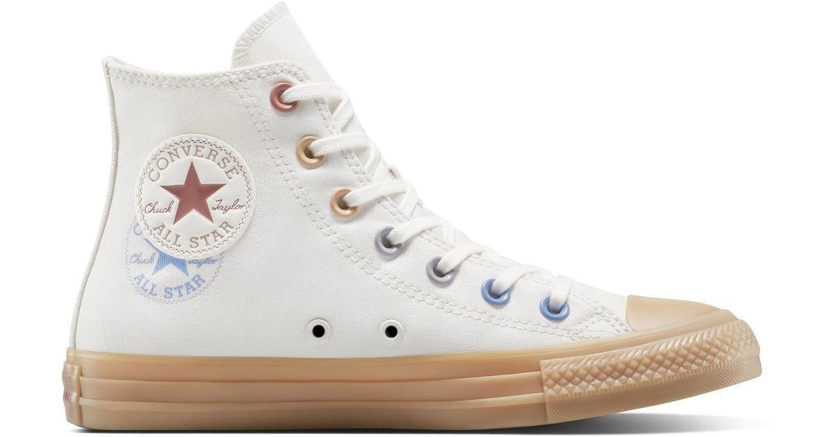 Converse Chuck Taylor All Star Double Patch Canvas For in White | Lyst