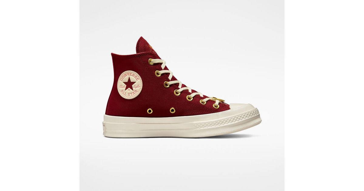 Converse Chuck 70 Hearts in Red | Lyst UK