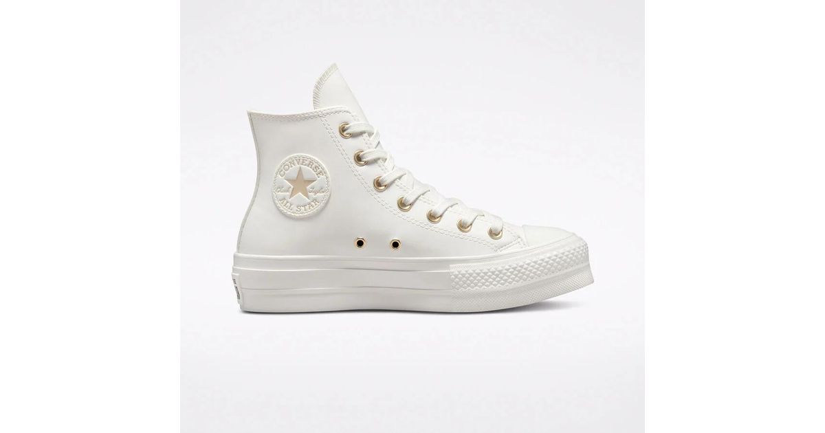 Converse Chuck Taylor All Star Lift Platform Mono in White | Lyst UK