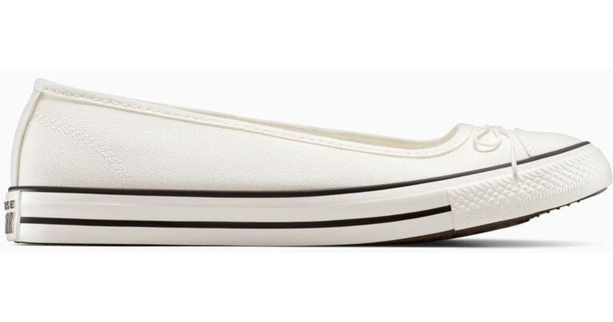 Converse Chuck Taylor All Star Dainty Ballerina in White for Men | Lyst UK