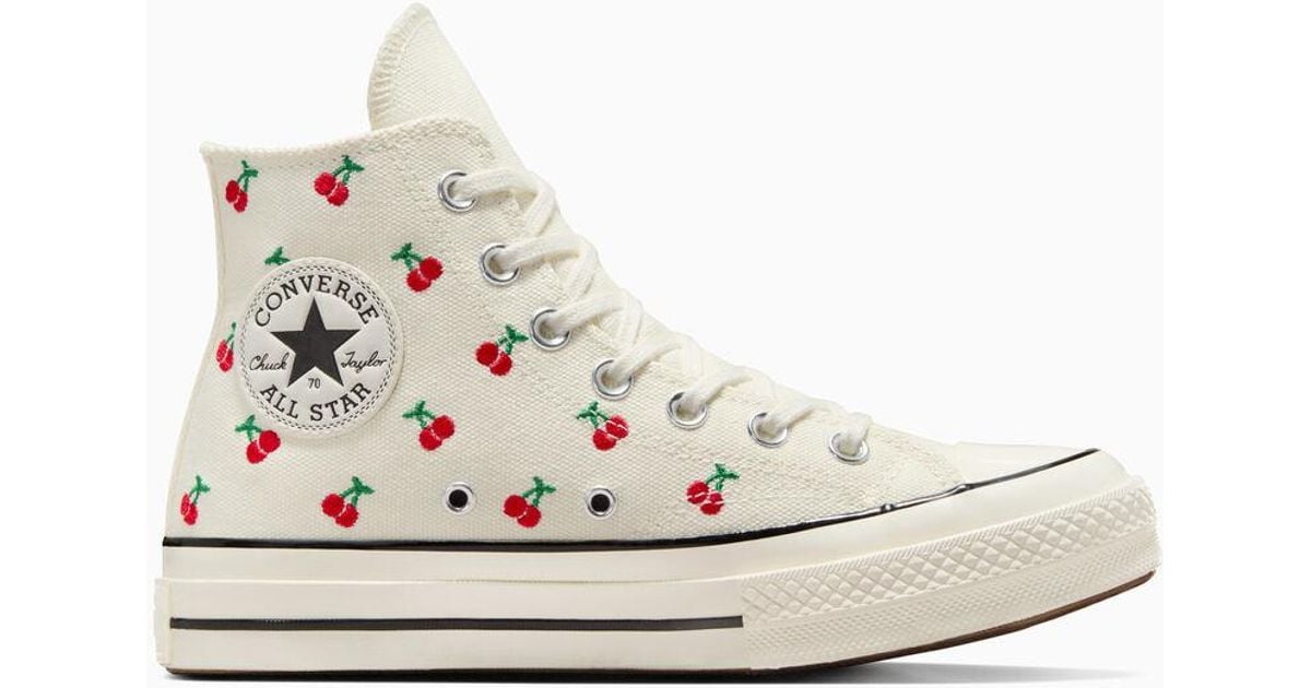 Converse Chuck 70 Cherries in White | Lyst UK