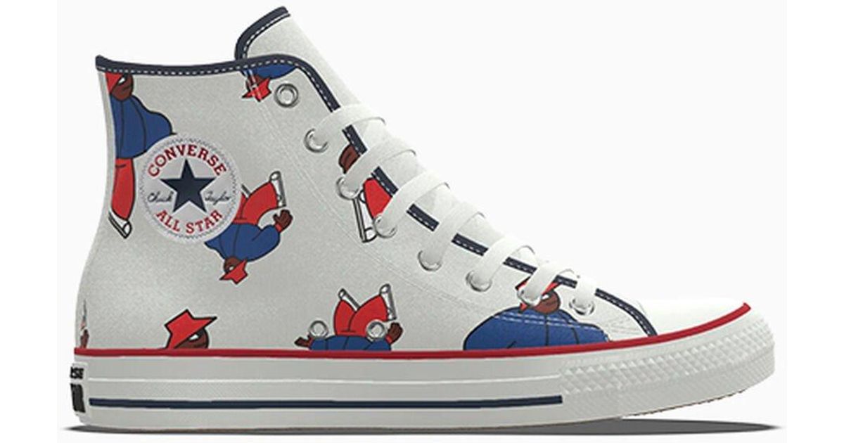 Converse Custom Chuck Taylor All Star By You in Blue | Lyst UK