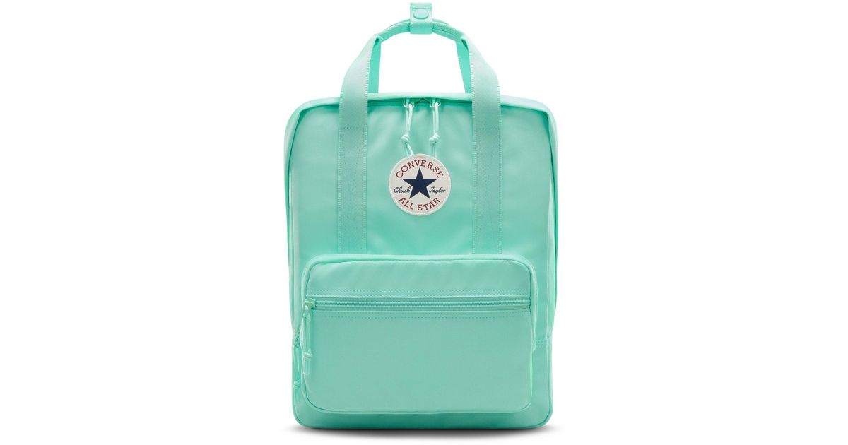 Converse Small Square Backpack Polyester in Green | Lyst