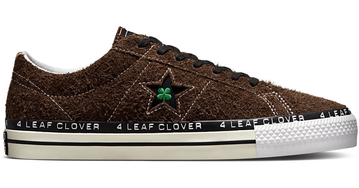 Converse X Patta Four-leaf Clover One Star Pro in Brown | Lyst
