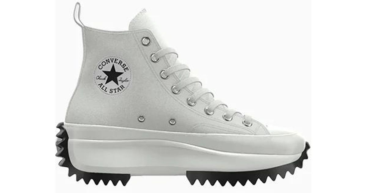 Converse Custom Run Star Hike Platform By You in White | Lyst