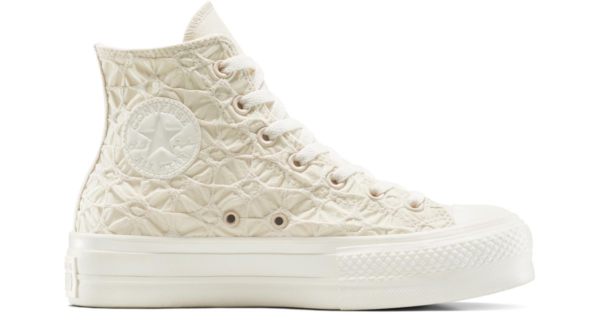 Converse Chuck Taylor All Star Lift Platform Textured Material For in ...